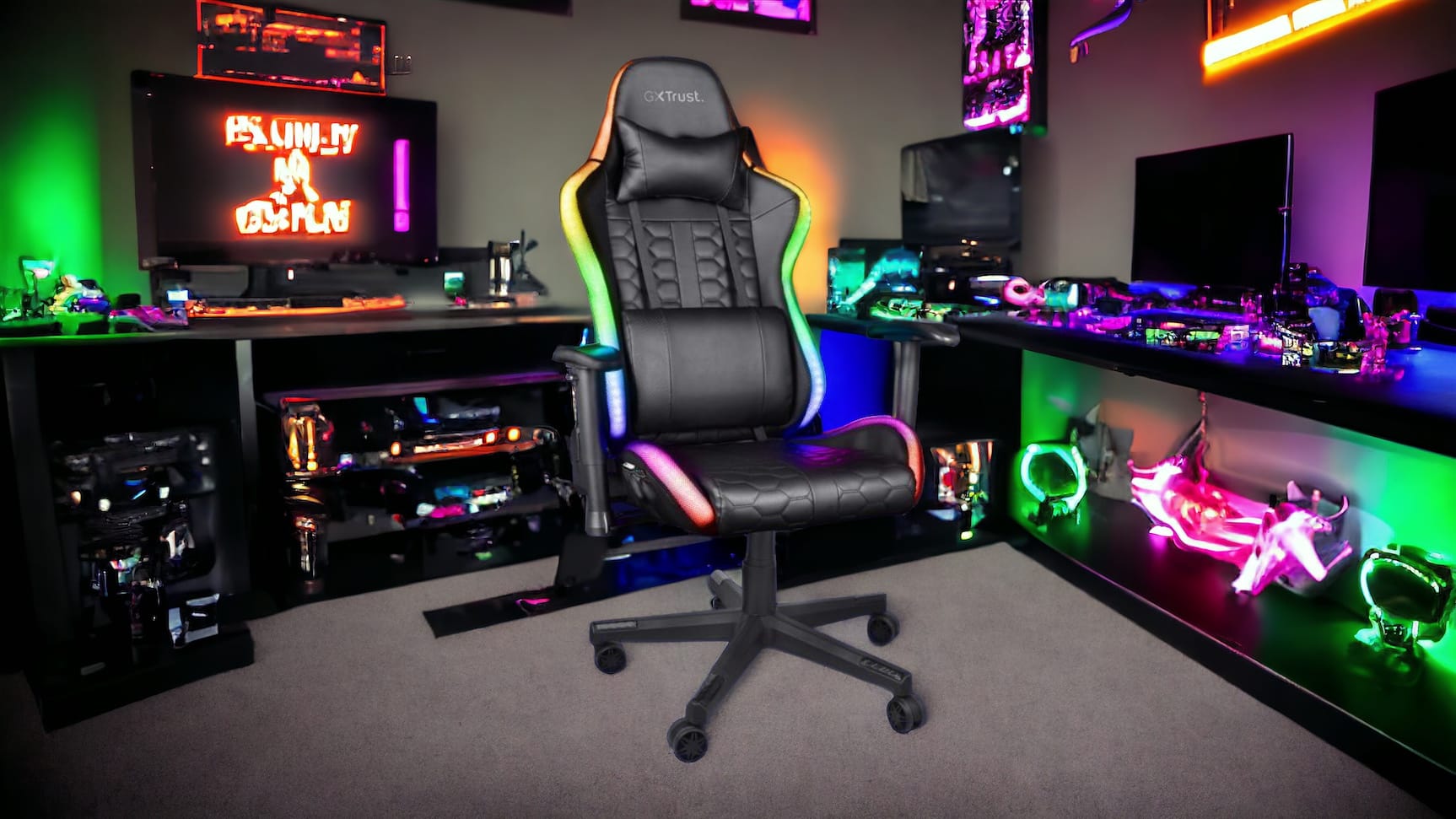 Descubre la Silla Gamer GXT 716 RIZZA: Comodidad y Estilo