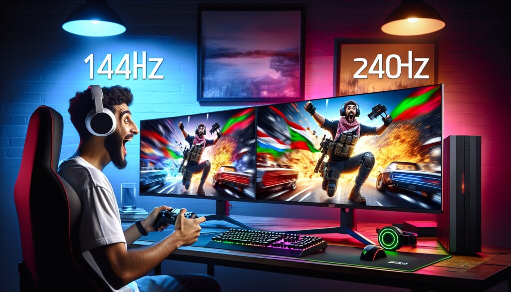 Monitores 144Hz vs. 240Hz: ¿realmente notarás la diferencia? - glowupgamer